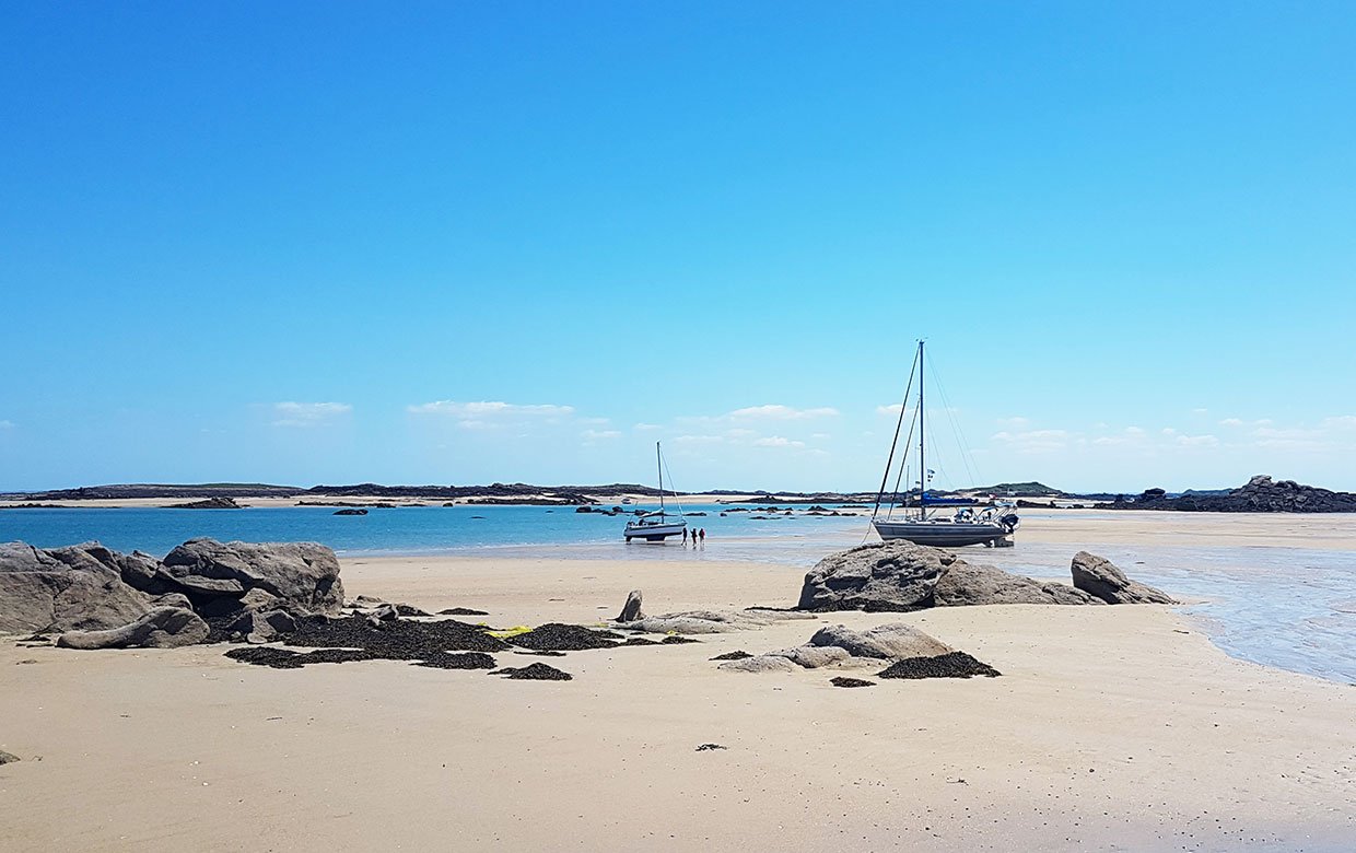 Chausey Islands, 45 Nautical Miles From Saint-Quay-Portrieux
